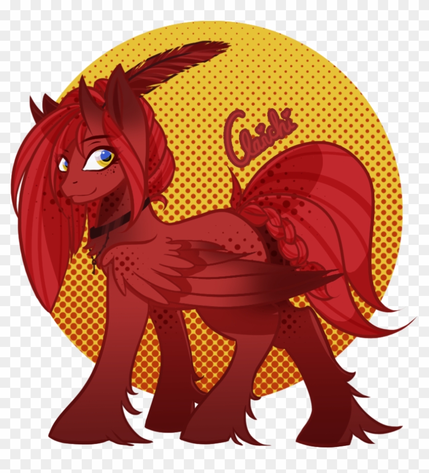 Red Feather [commission] By Clarichi - Cartoon - Free Transparent PNG ...